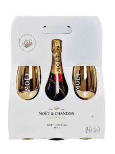 Moet & Chandon Gift Set sa dve case – Winebar